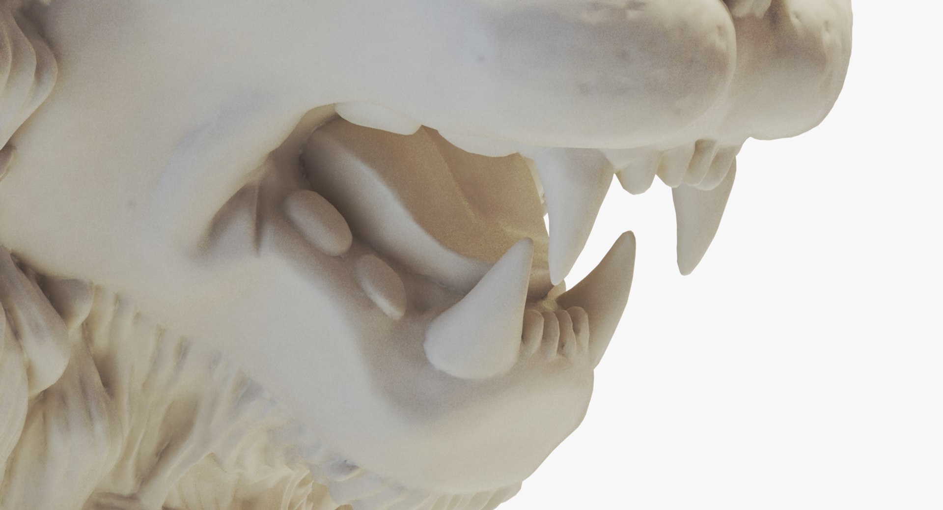 3D Lion Head Peaceful Printable - TurboSquid 1252011