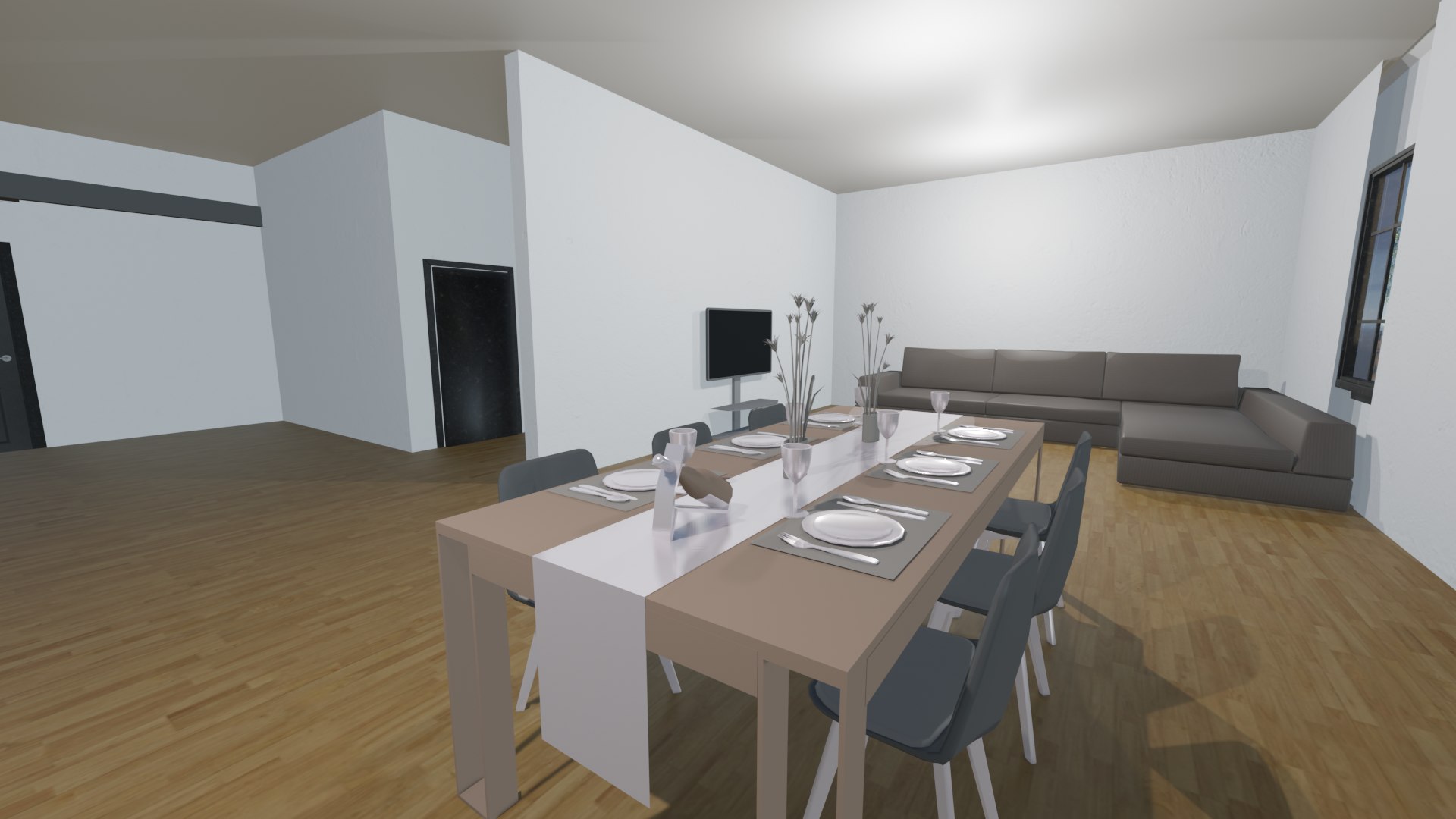 Modern Suburban House 3D Model - TurboSquid 2249370