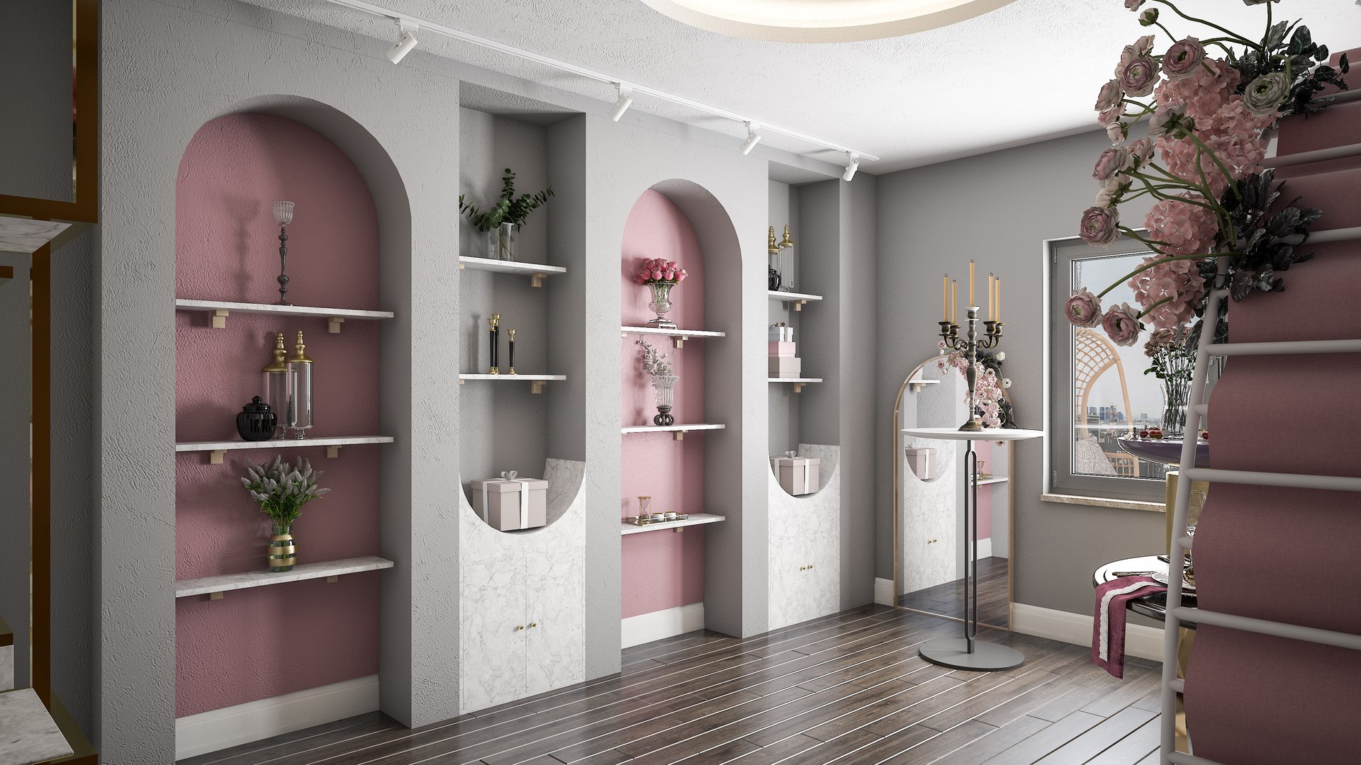 Event Planner Office Design 3D Model - TurboSquid 1717089