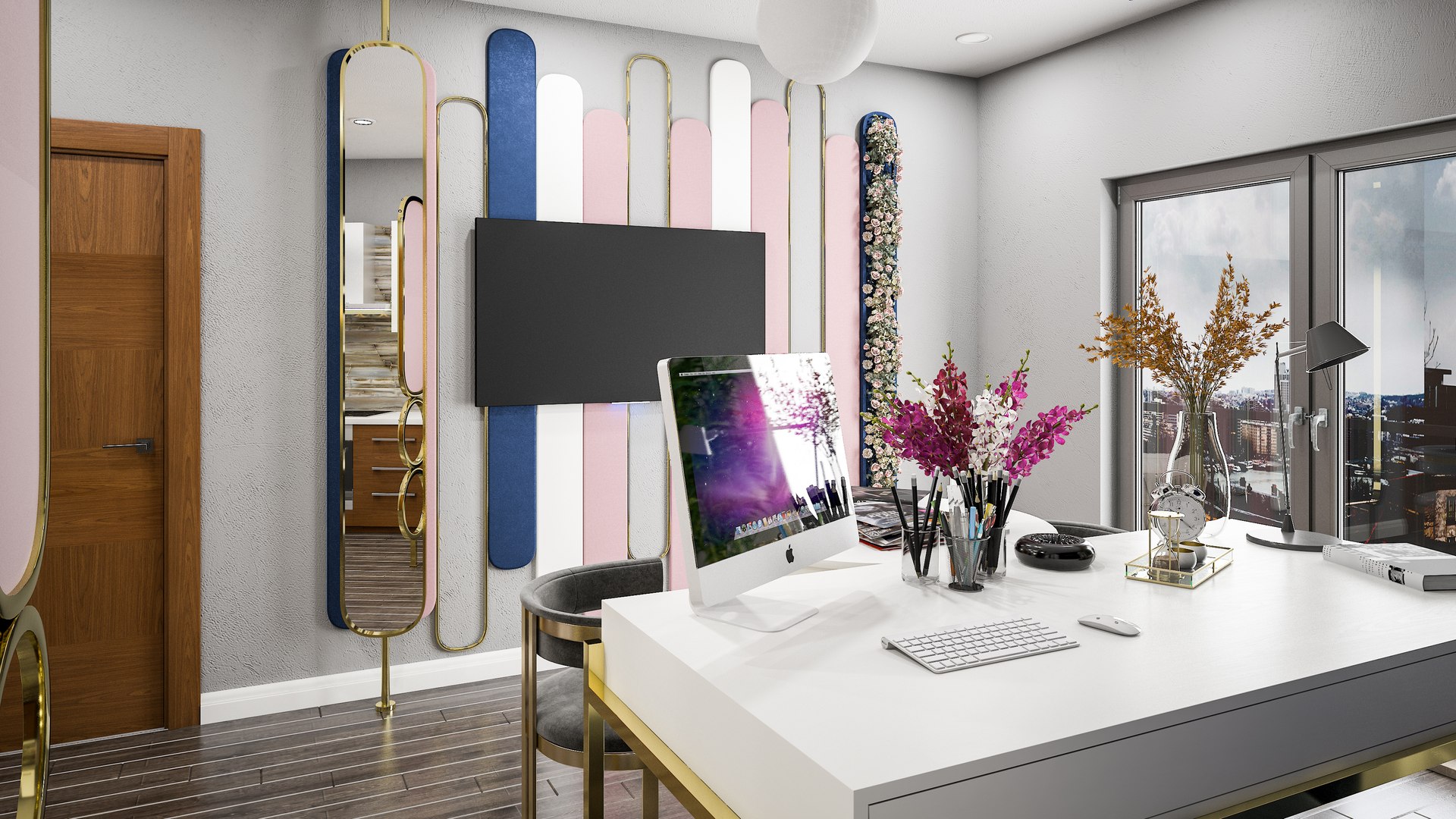 Event Planner Office Design 3D Model - TurboSquid 1717089