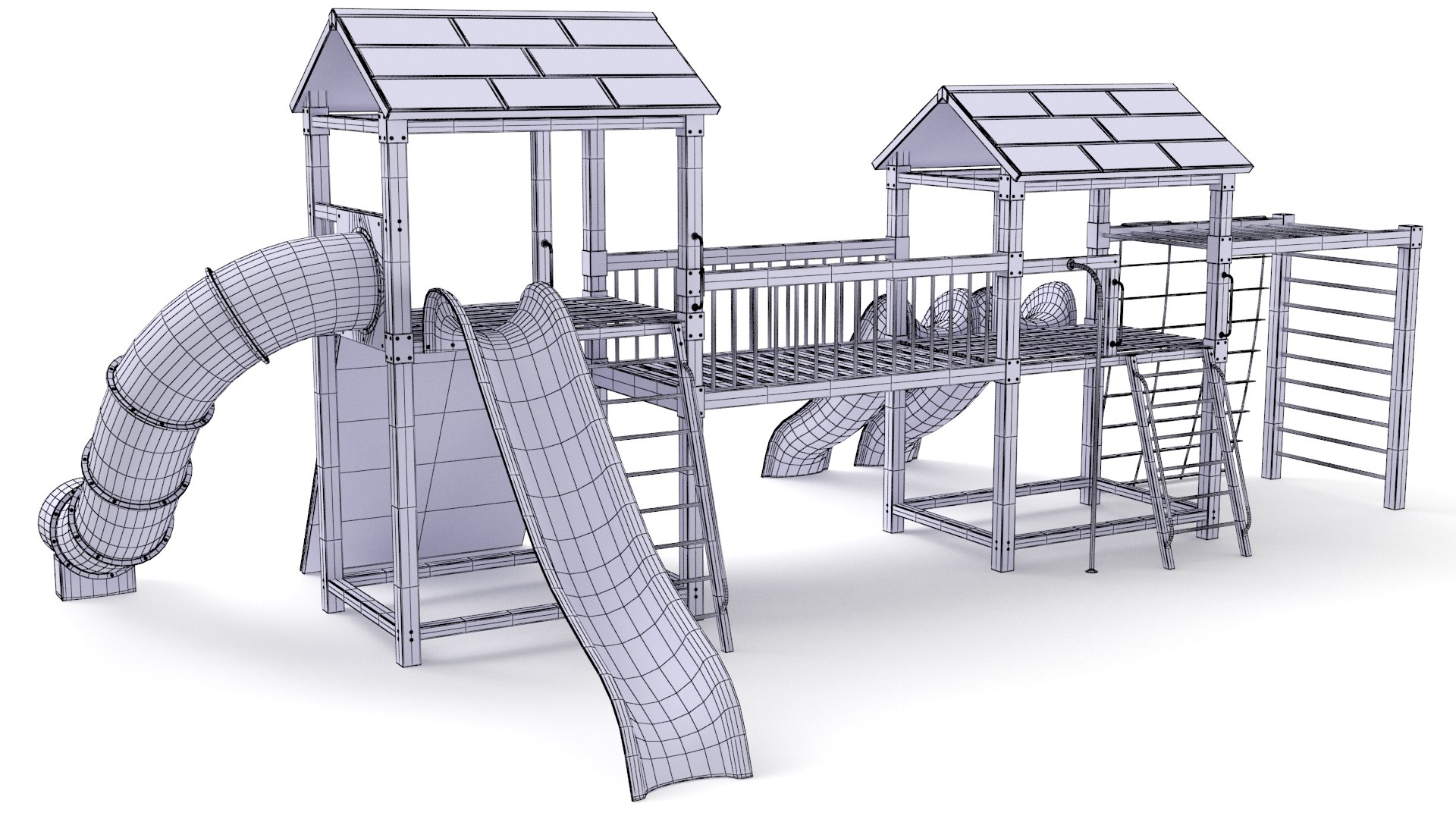 Playground Jungle Gym 02 3D Model - TurboSquid 2142058