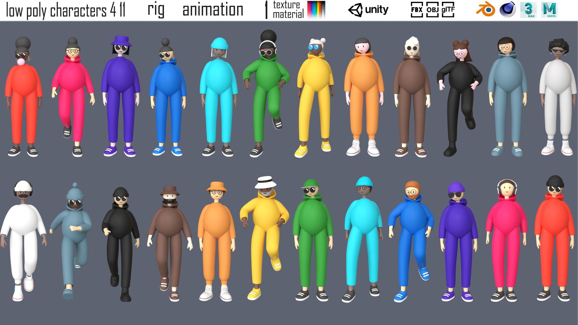 3D Characters 4 11 - TurboSquid 1977447