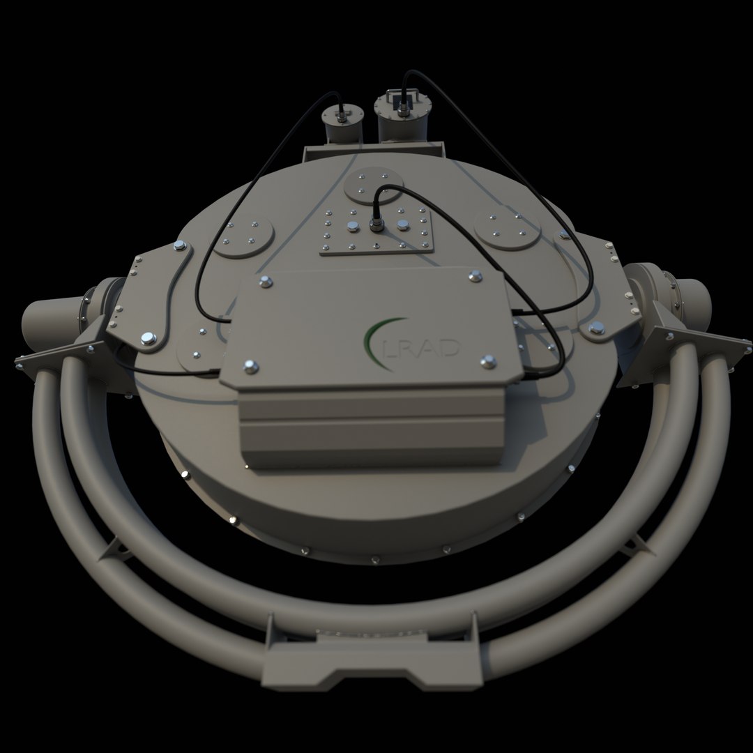 LRAD Long Range Acoustic Device Sonic Weapon Police Military Model ...