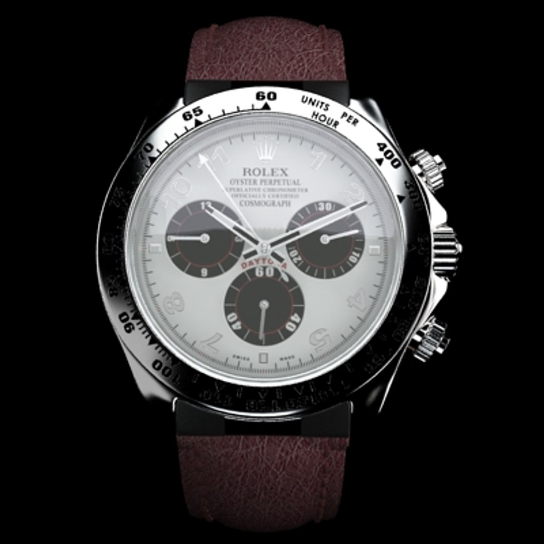 3d rolex daytona model