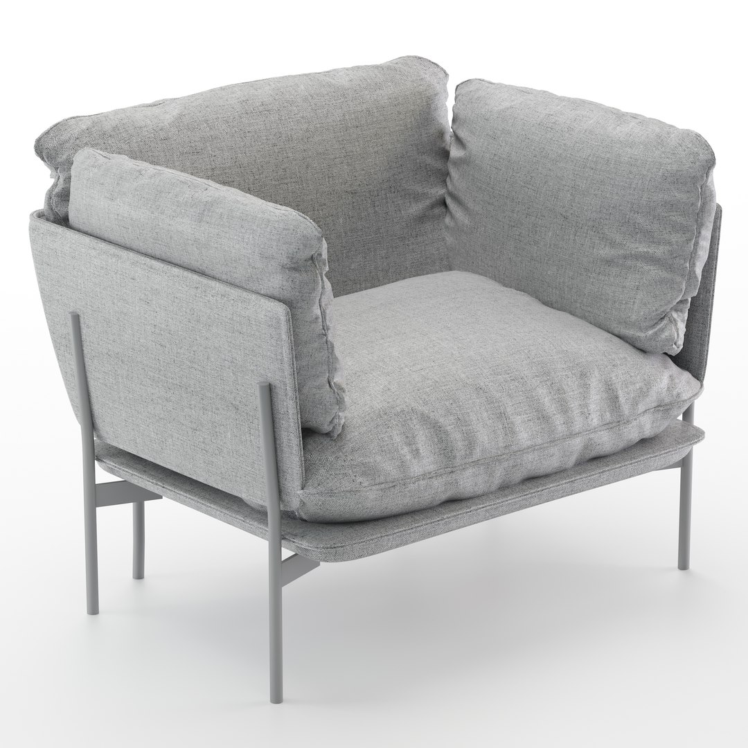 Cloud Lounge Chair Model - TurboSquid 1673906