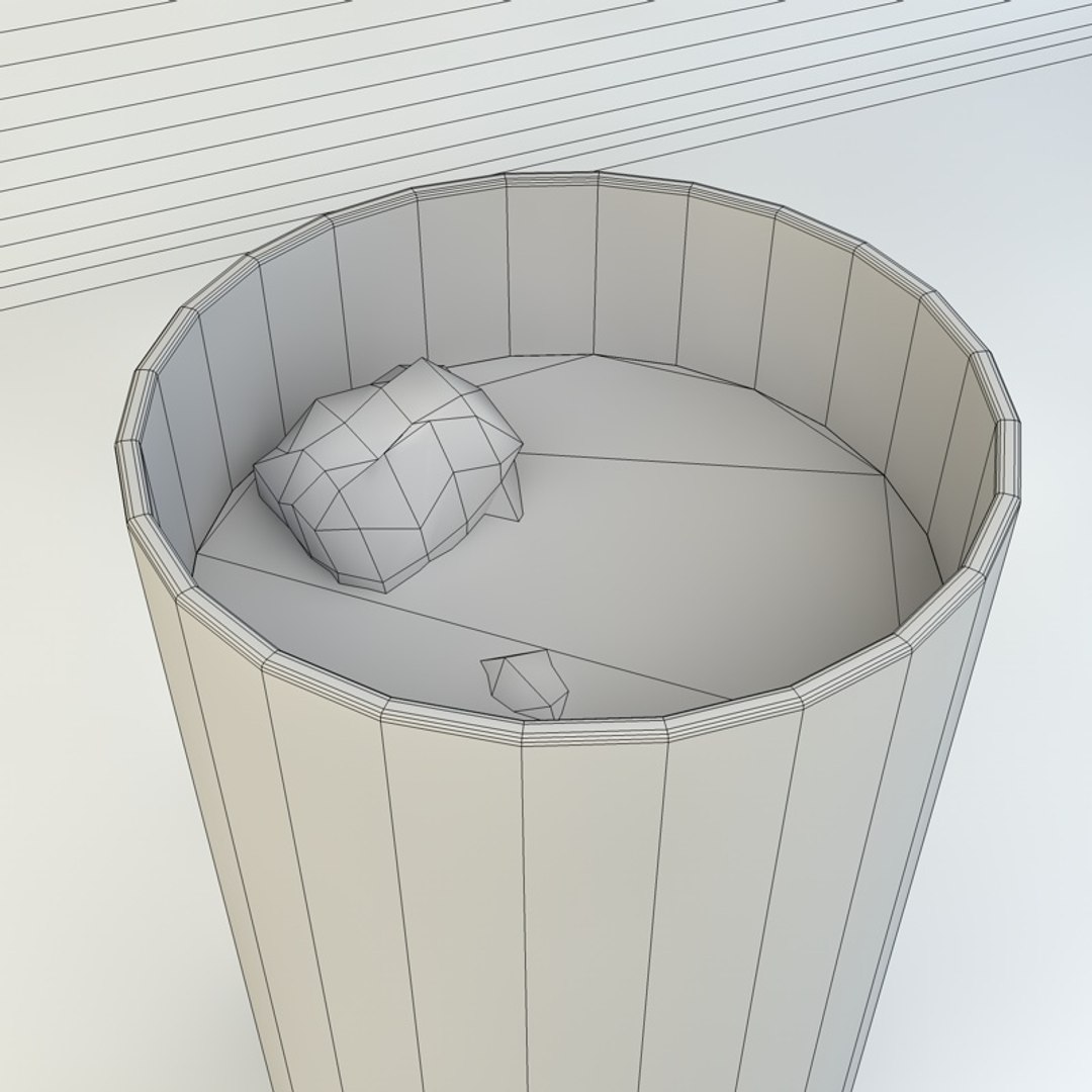 3d Glass Chilled Water Model