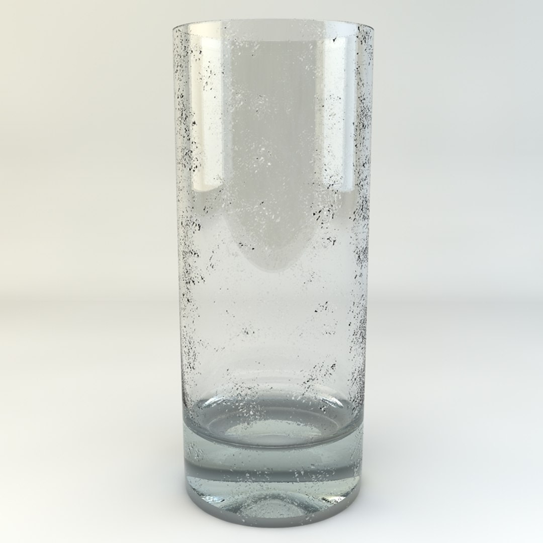 3d Glass Chilled Water Model