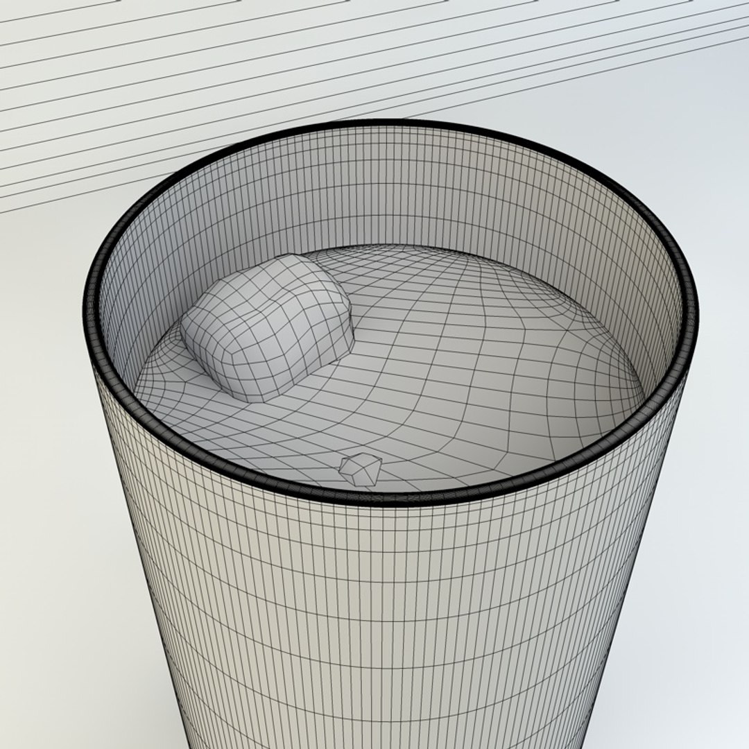 3d Glass Chilled Water Model