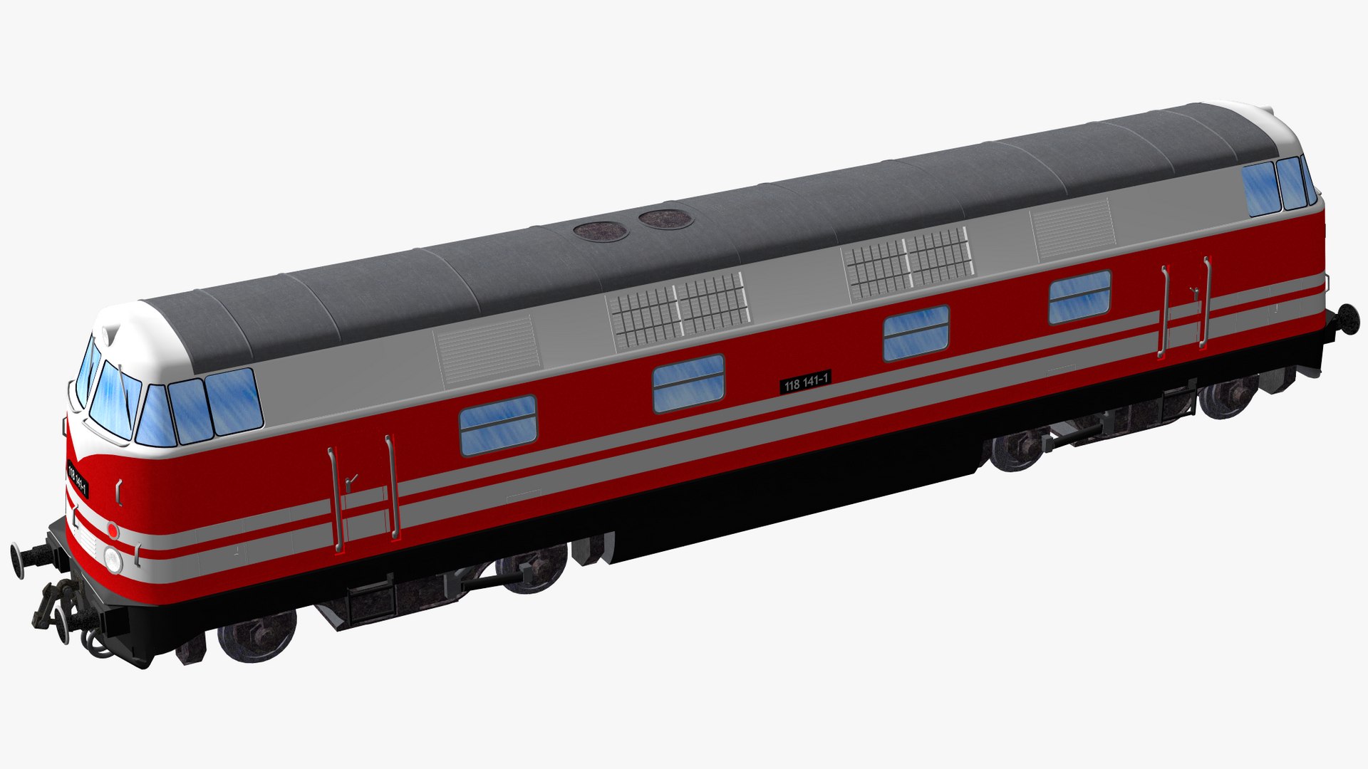 3D dr class v180 diesel hydrodynamic locomotive - TurboSquid 1870499