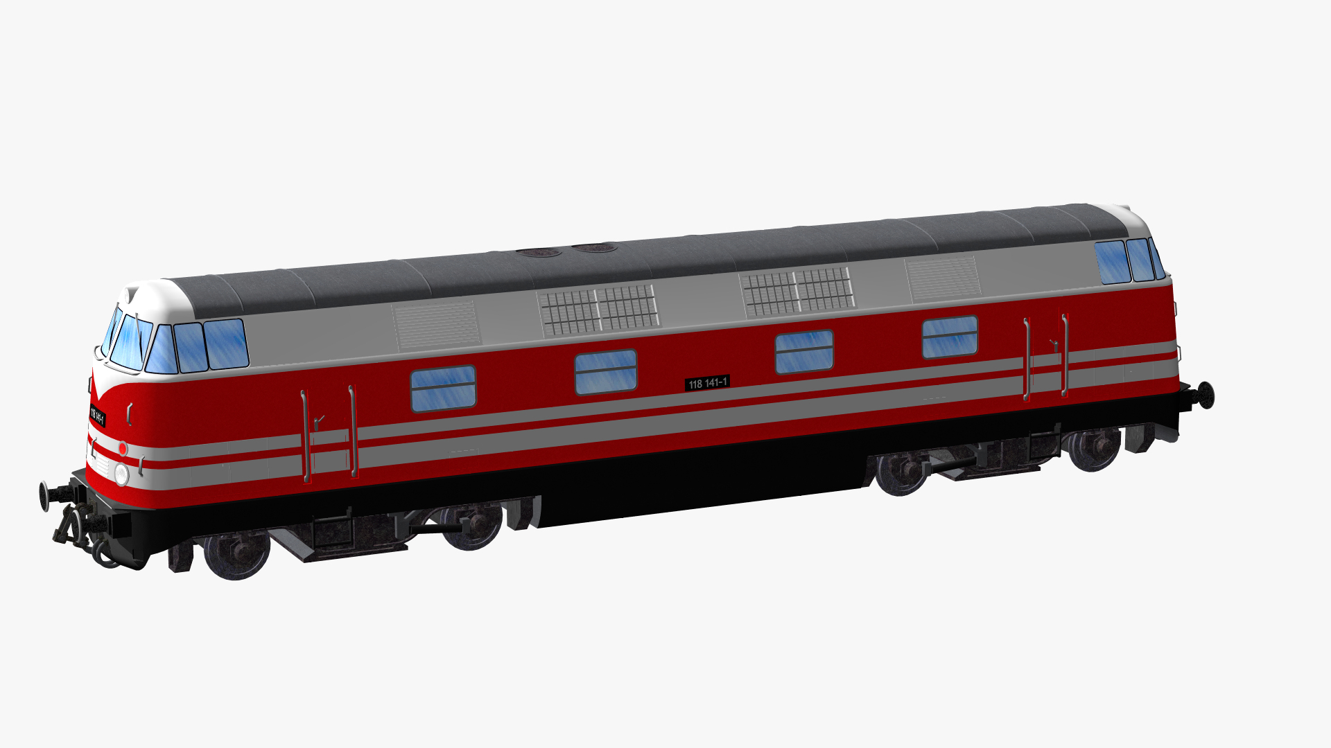 3D dr class v180 diesel hydrodynamic locomotive - TurboSquid 1870499