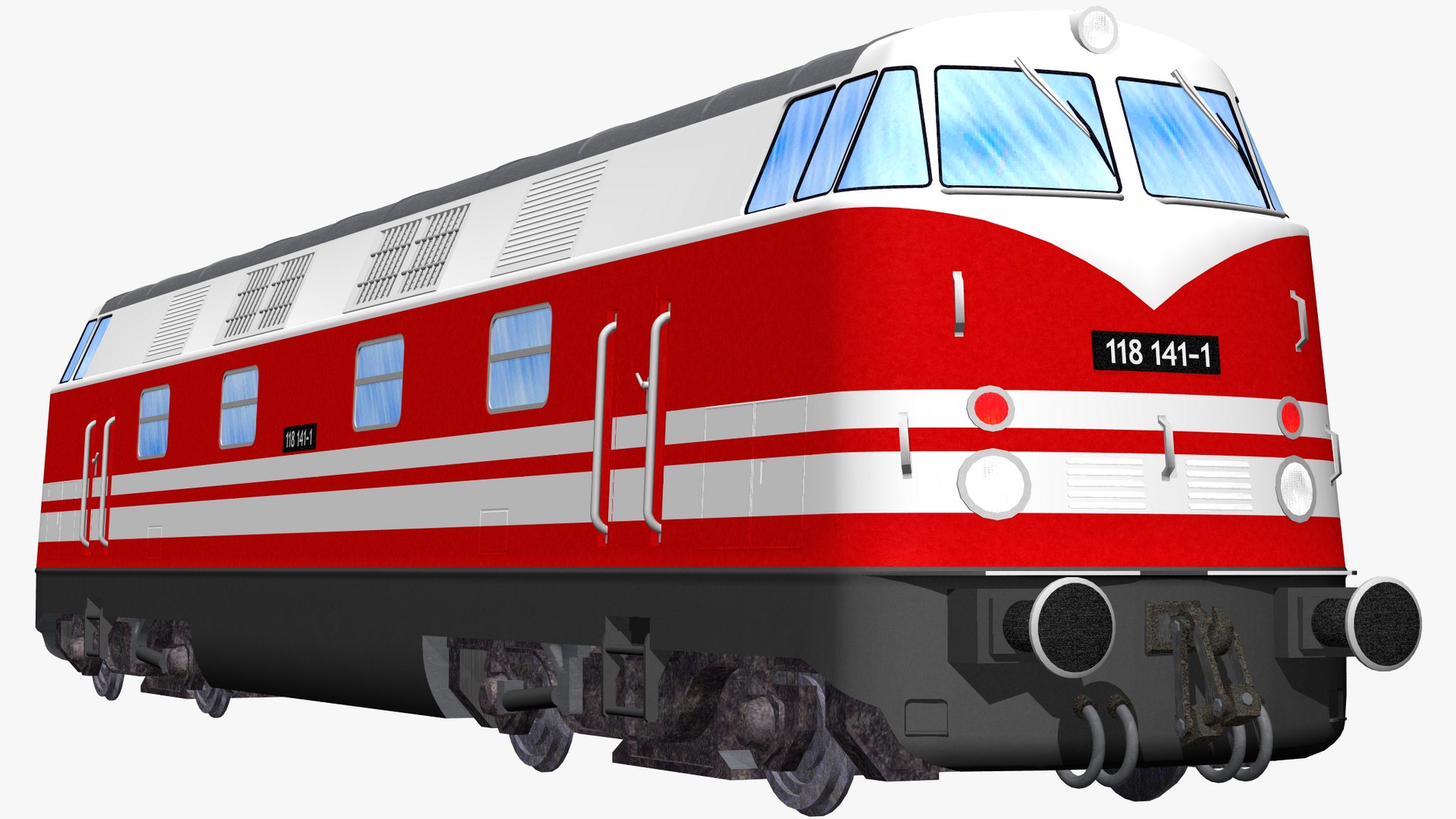 3D dr class v180 diesel hydrodynamic locomotive - TurboSquid 1870499