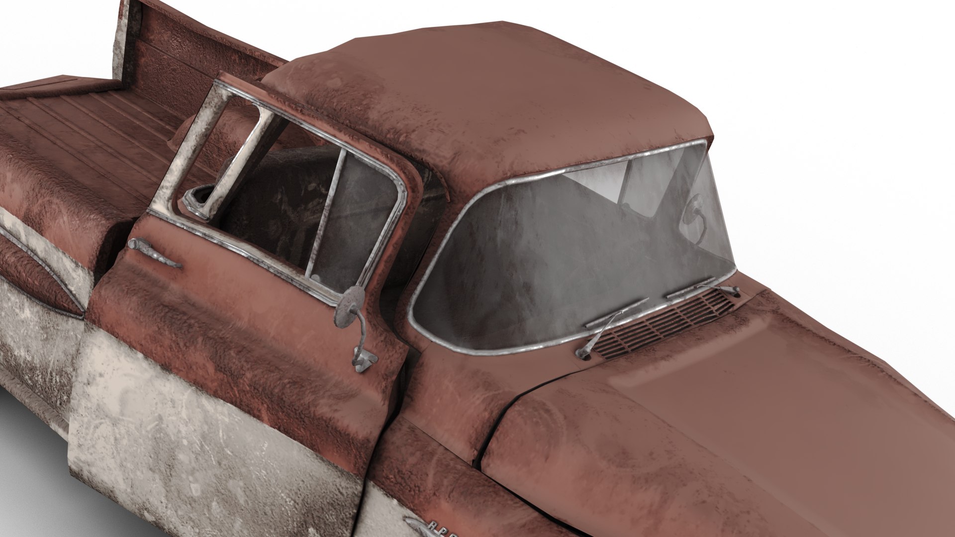3D Crashed Chevrolet Apache 1959 - TurboSquid 2232453