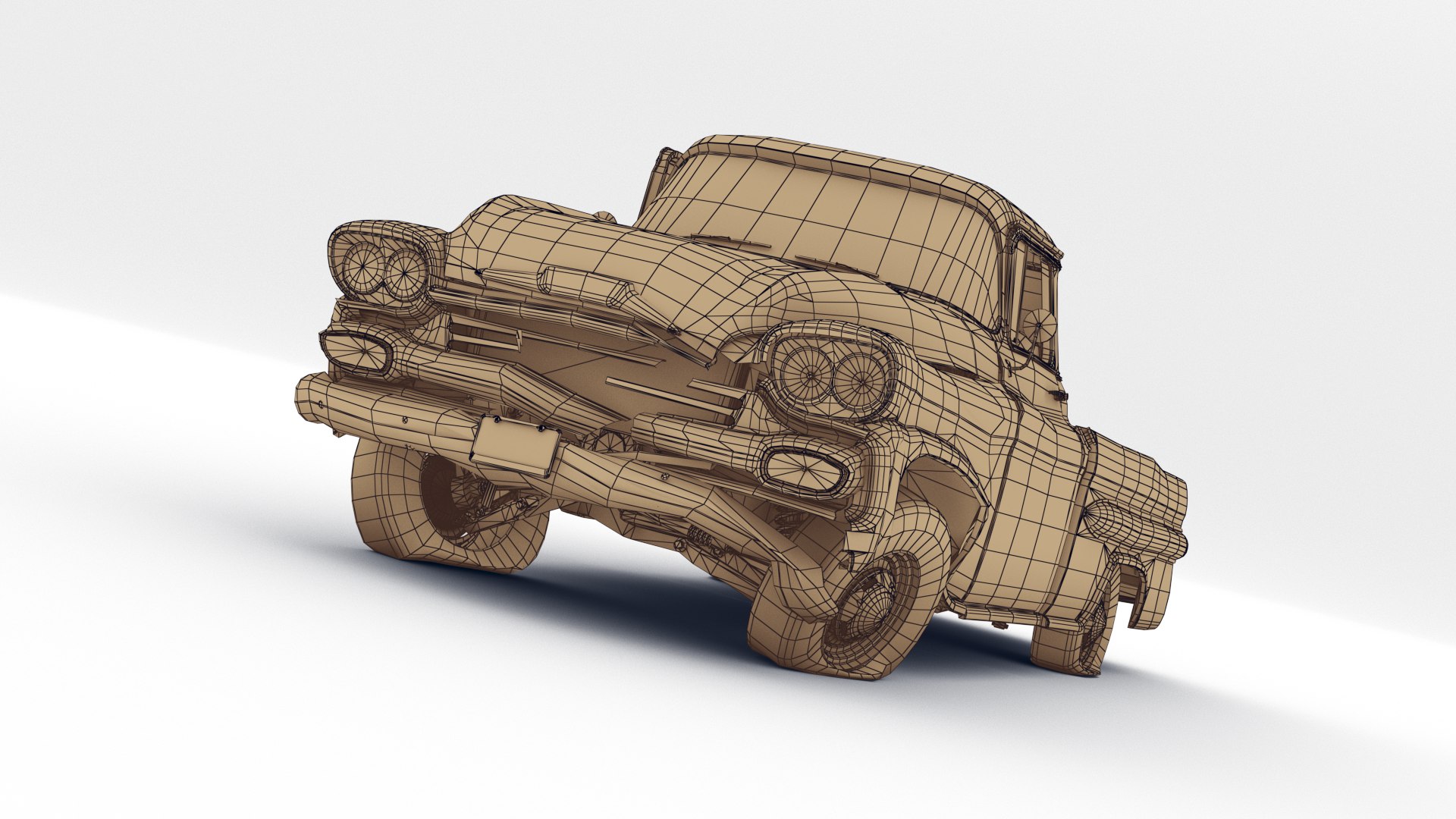 3D Crashed Chevrolet Apache 1959 - TurboSquid 2232453