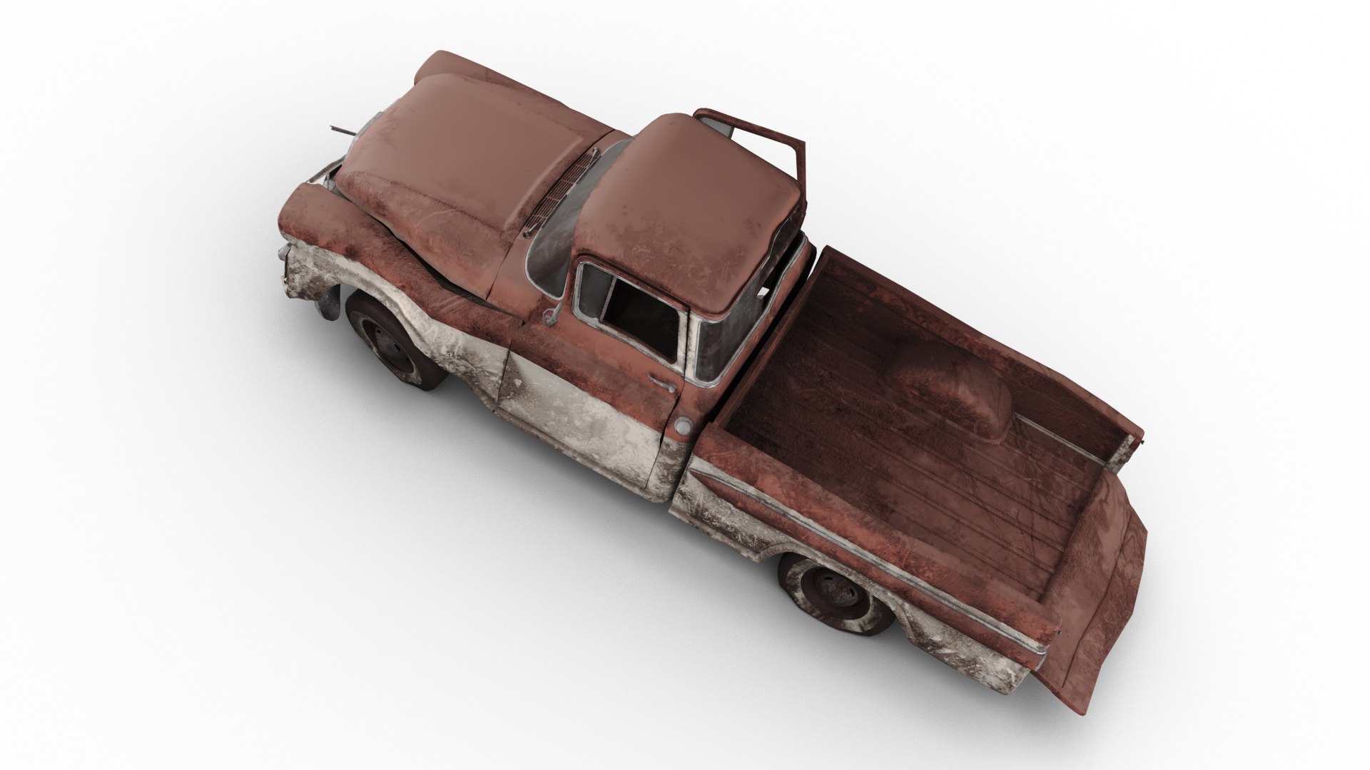 3D Crashed Chevrolet Apache 1959 - TurboSquid 2232453