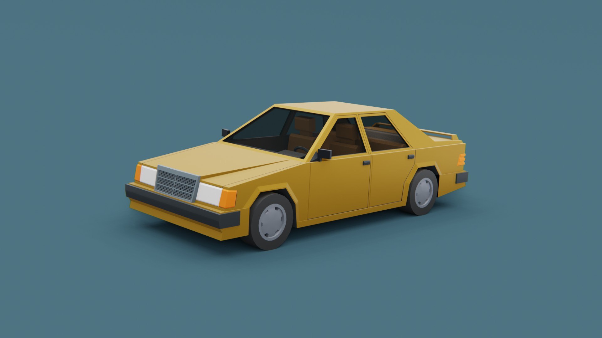 3D Stylized Euro Cars 80s Assets Pack - TurboSquid 2298610