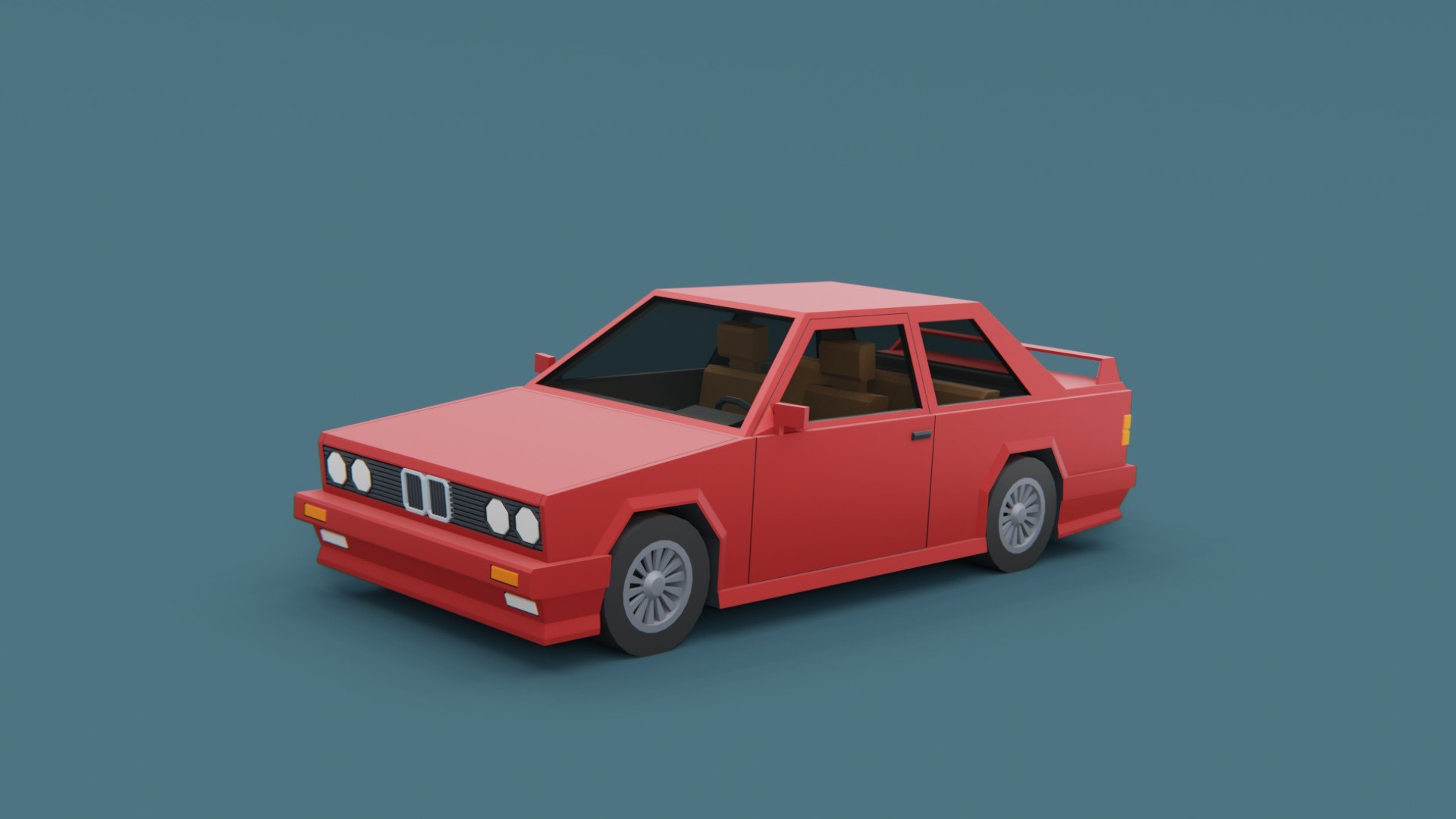 3D Stylized Euro Cars 80s Assets Pack - TurboSquid 2298610