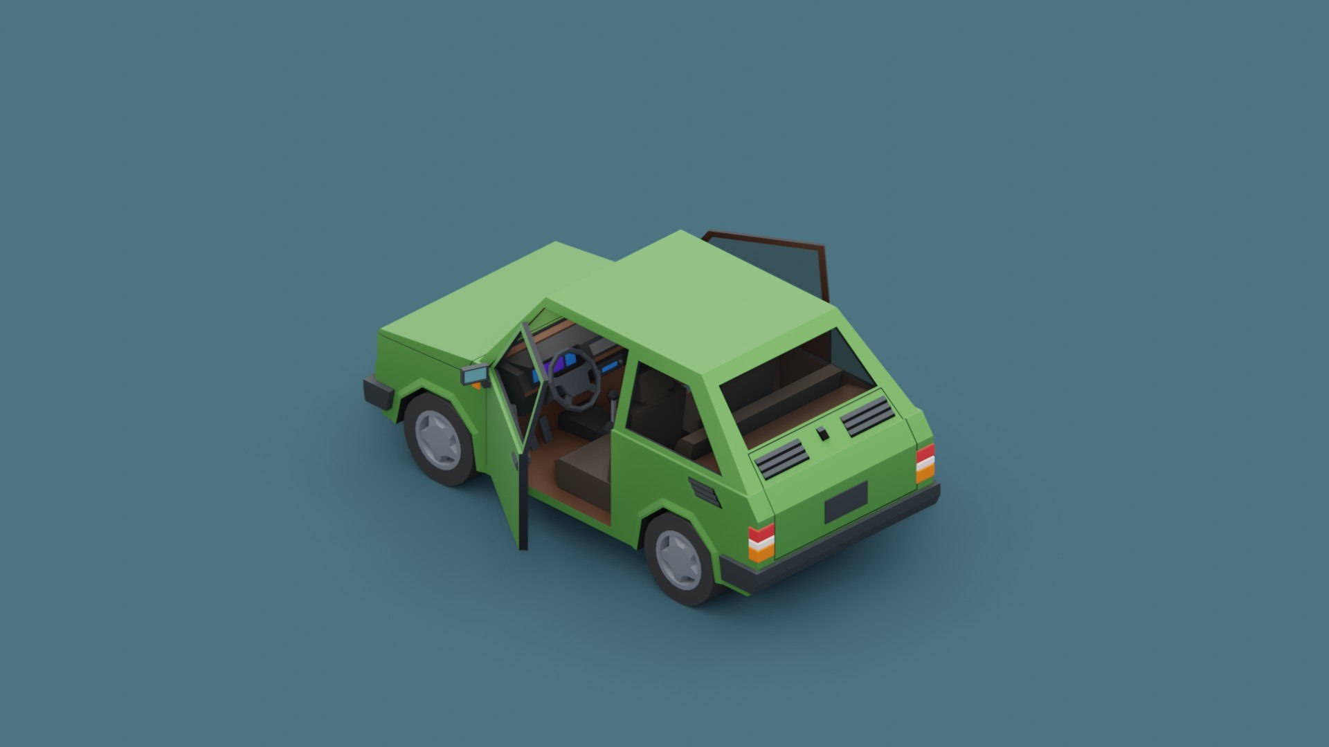 3D Stylized Euro Cars 80s Assets Pack - TurboSquid 2298610