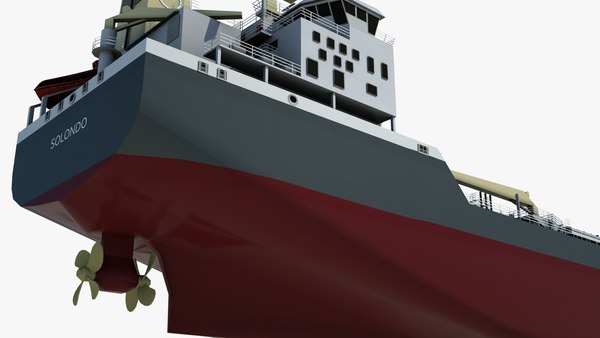 3D chemical tanker solondo vessel ship model - TurboSquid 1438756
