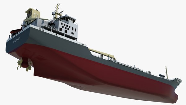 3D chemical tanker solondo vessel ship model - TurboSquid 1438756