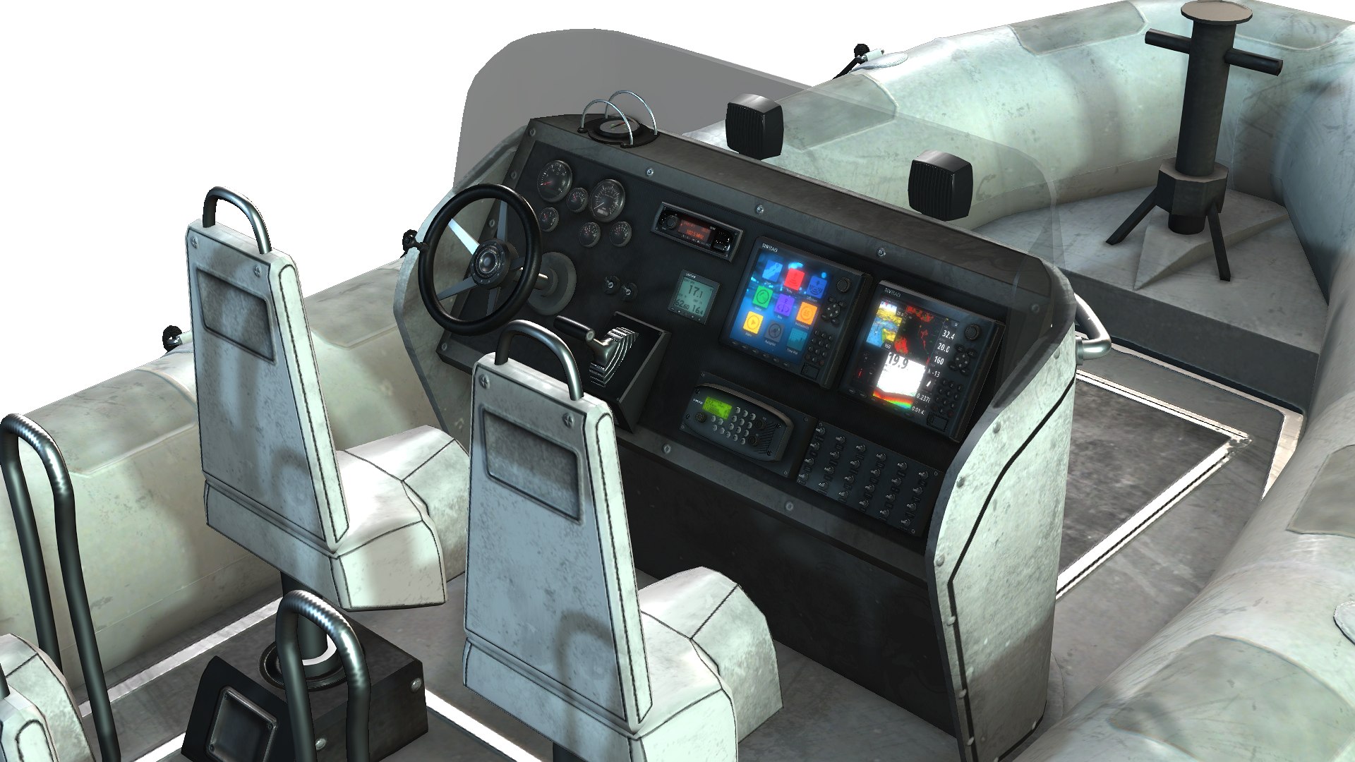 3D Tactical Boat - TurboSquid 2429306