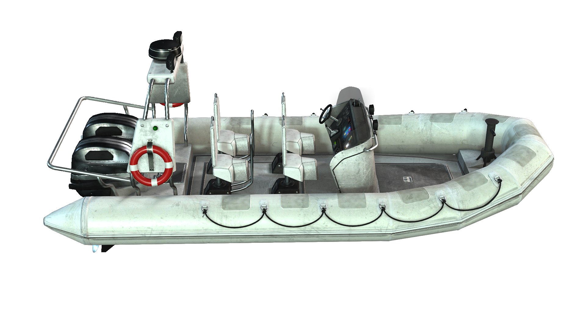 3D Tactical Boat - TurboSquid 2429306