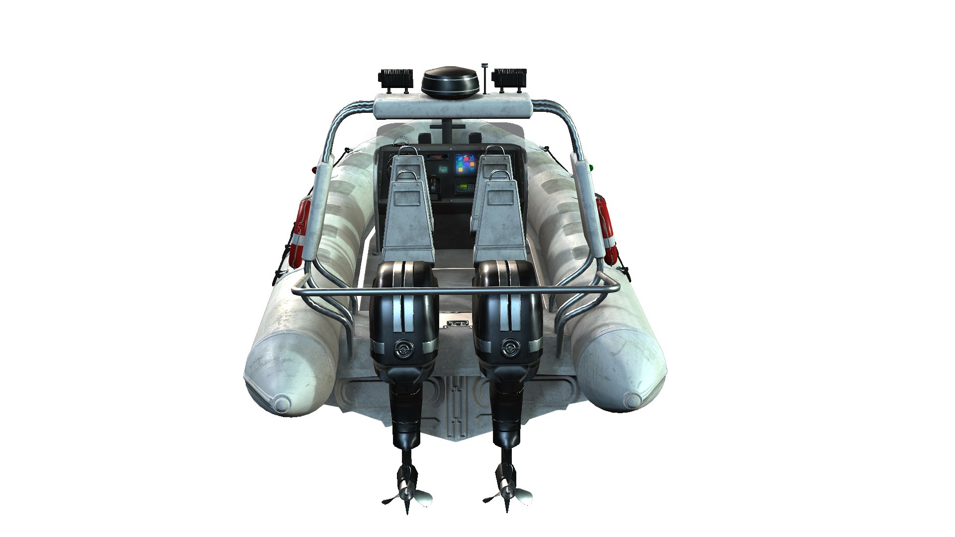 3D Tactical Boat - TurboSquid 2429306