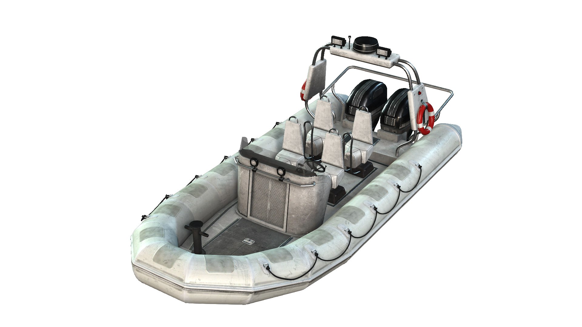 3D Tactical Boat - TurboSquid 2429306