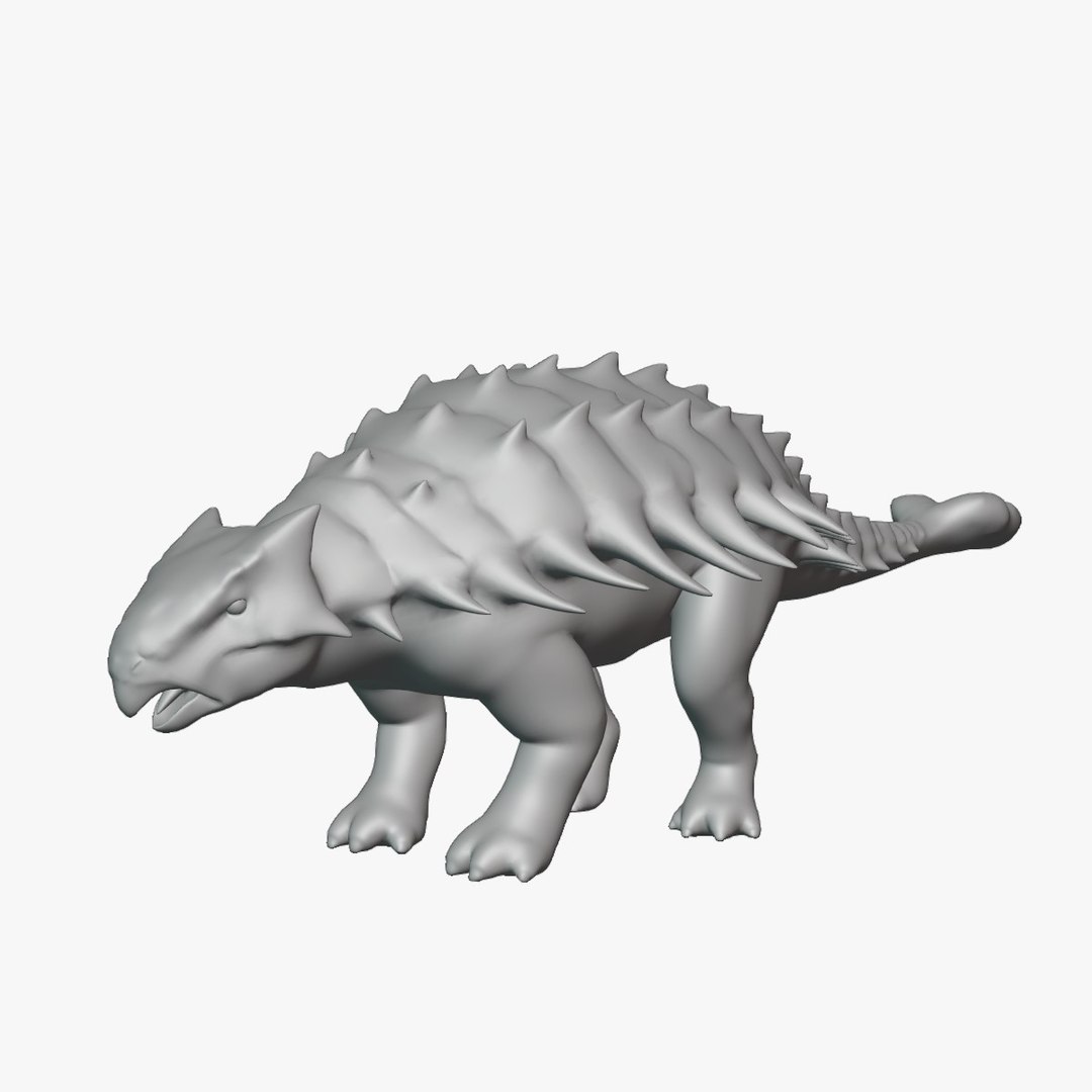 Scolosaurus Basemesh Low Poly 3D model - TurboSquid 1995203