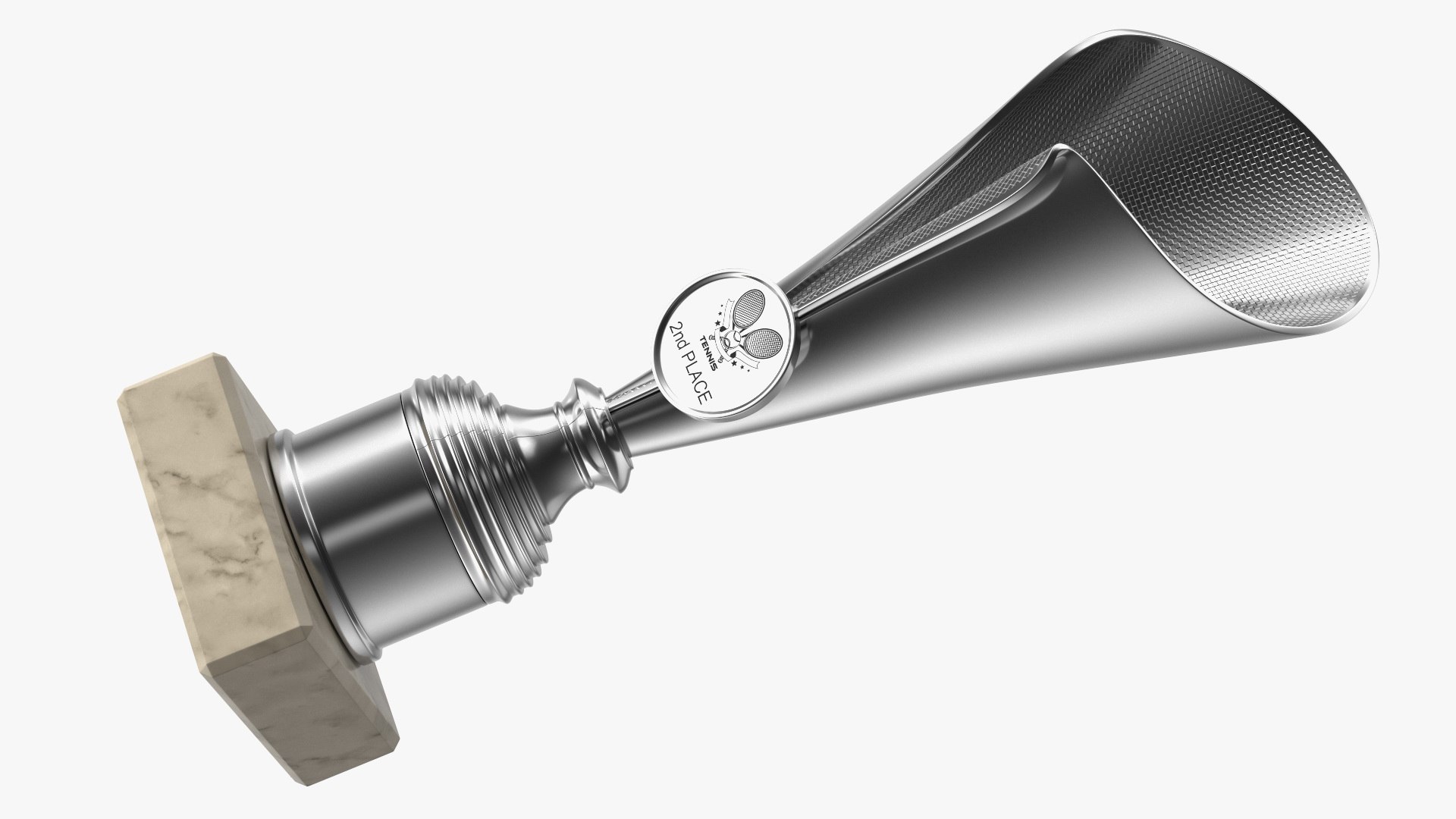 3D Sports Cup With Symbol Silver - TurboSquid 1951695