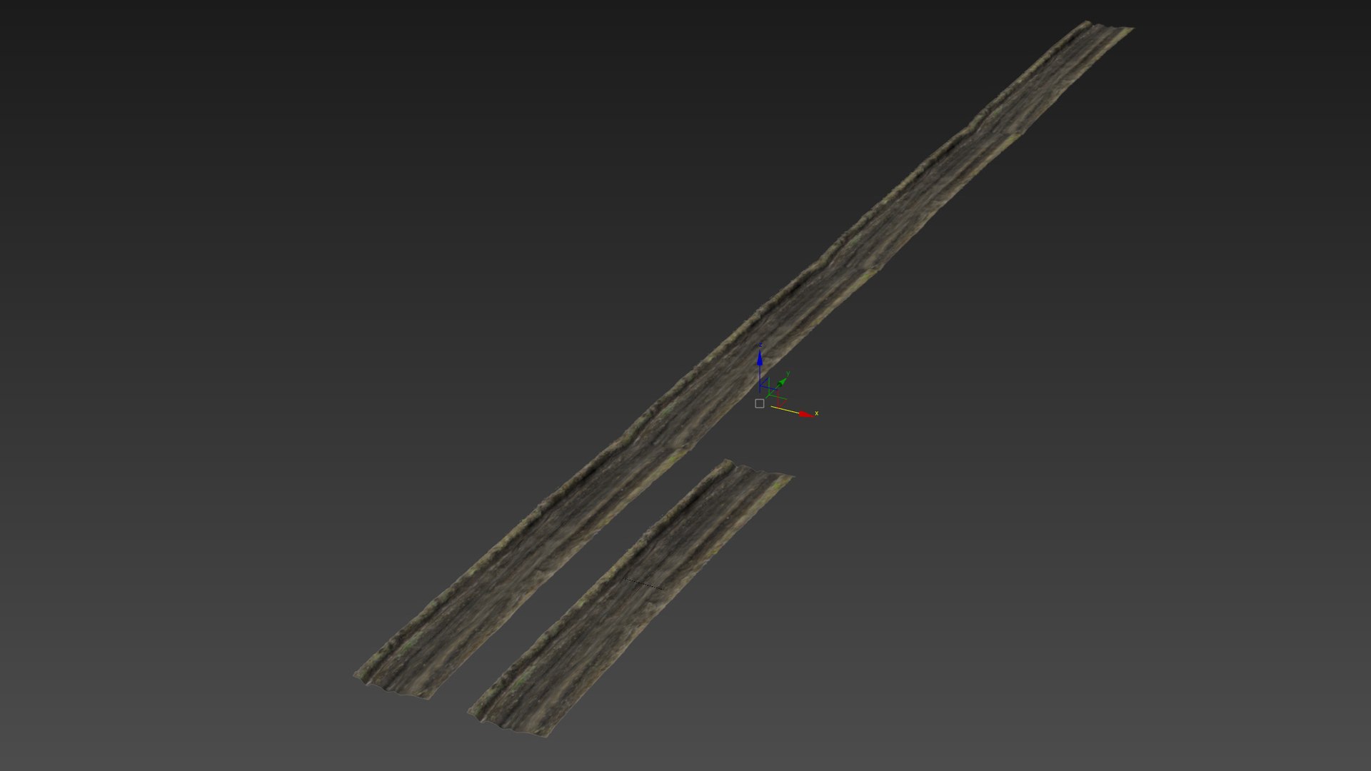 3D Dirt Road Model - TurboSquid 1668512