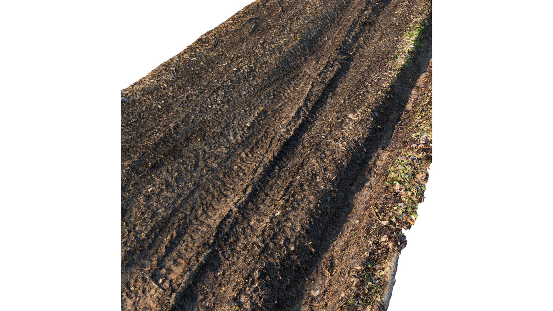 3D Dirt Road Model - TurboSquid 1668512