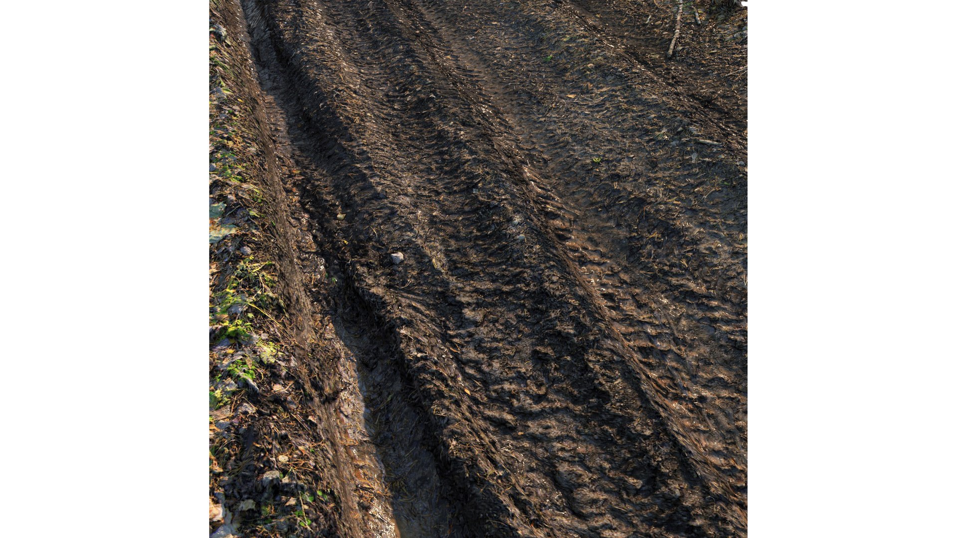 3D Dirt Road Model - TurboSquid 1668512