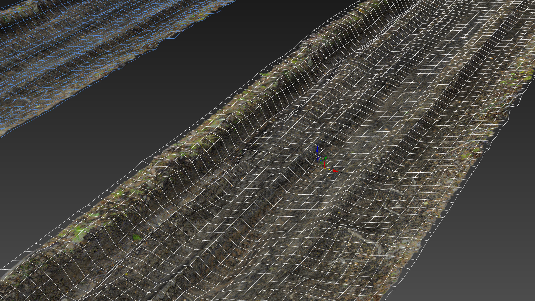 3D dirt road model - TurboSquid 1668512