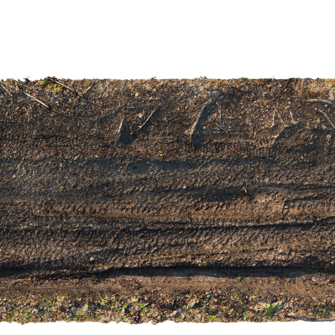 3D Dirt Road Model - TurboSquid 1668512