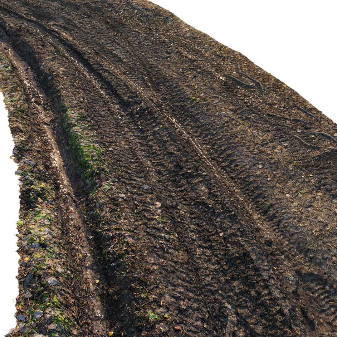 3D Dirt Road Model - TurboSquid 1668512