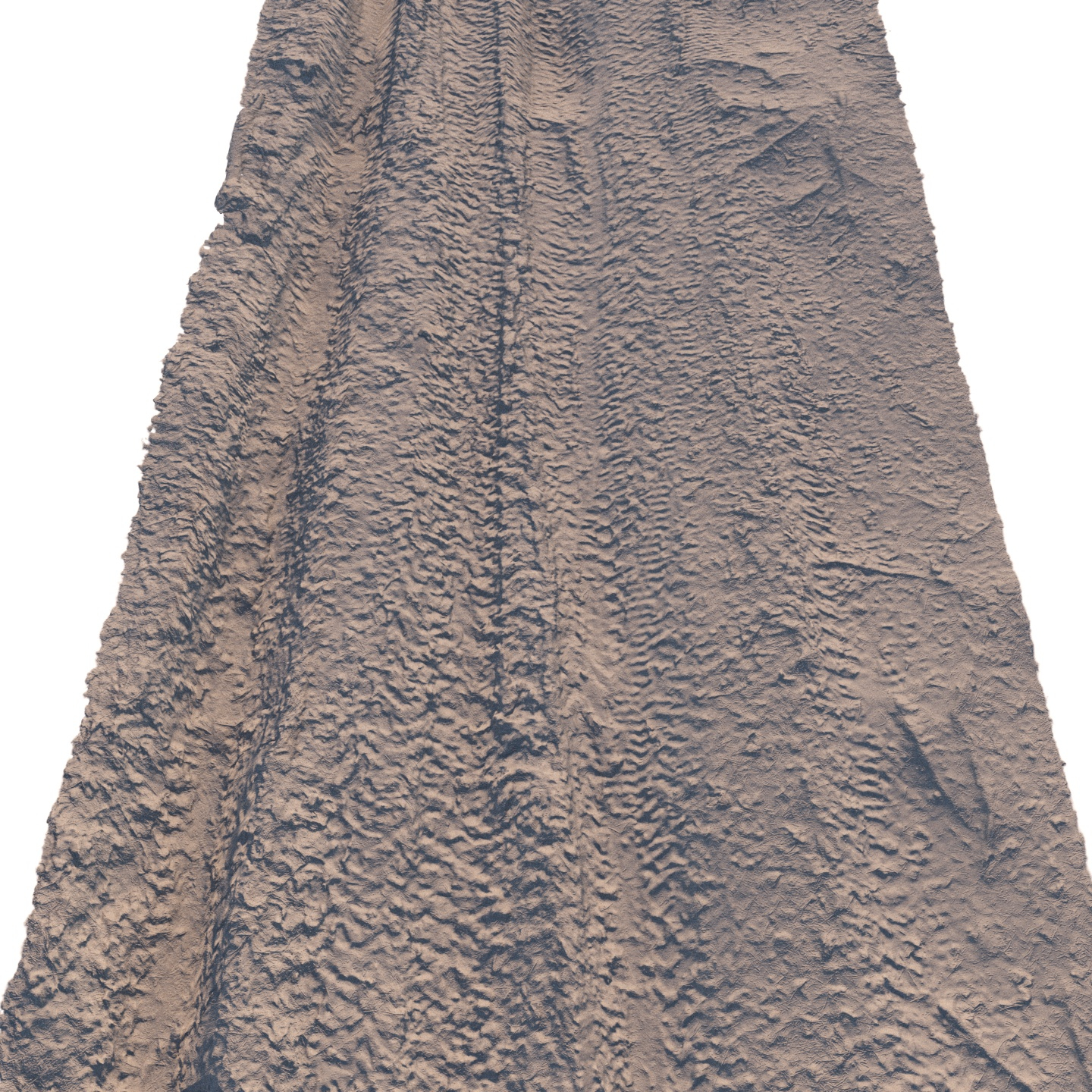 3D dirt road model - TurboSquid 1668512