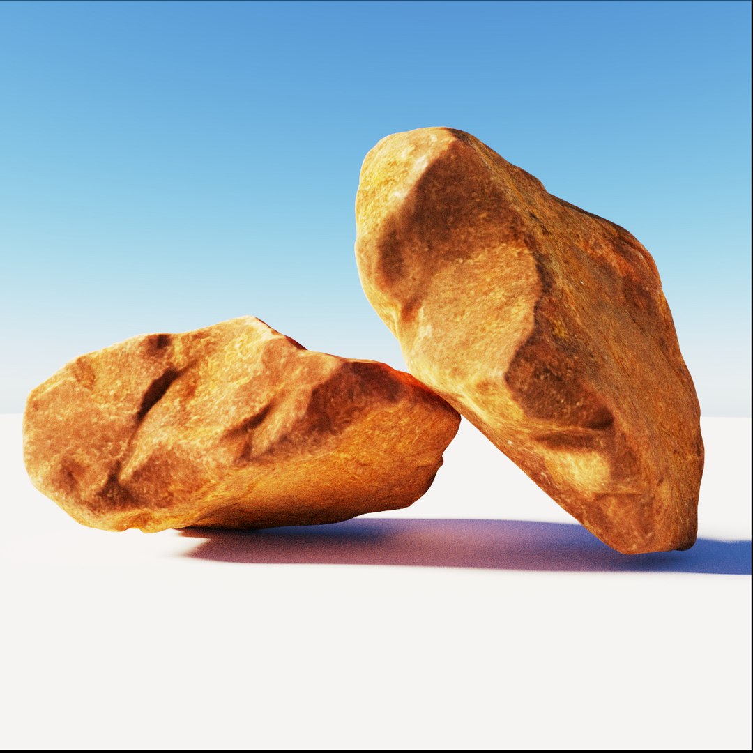 Photorealistic 3D Scan Of Rock Stone 3D - TurboSquid 2276642