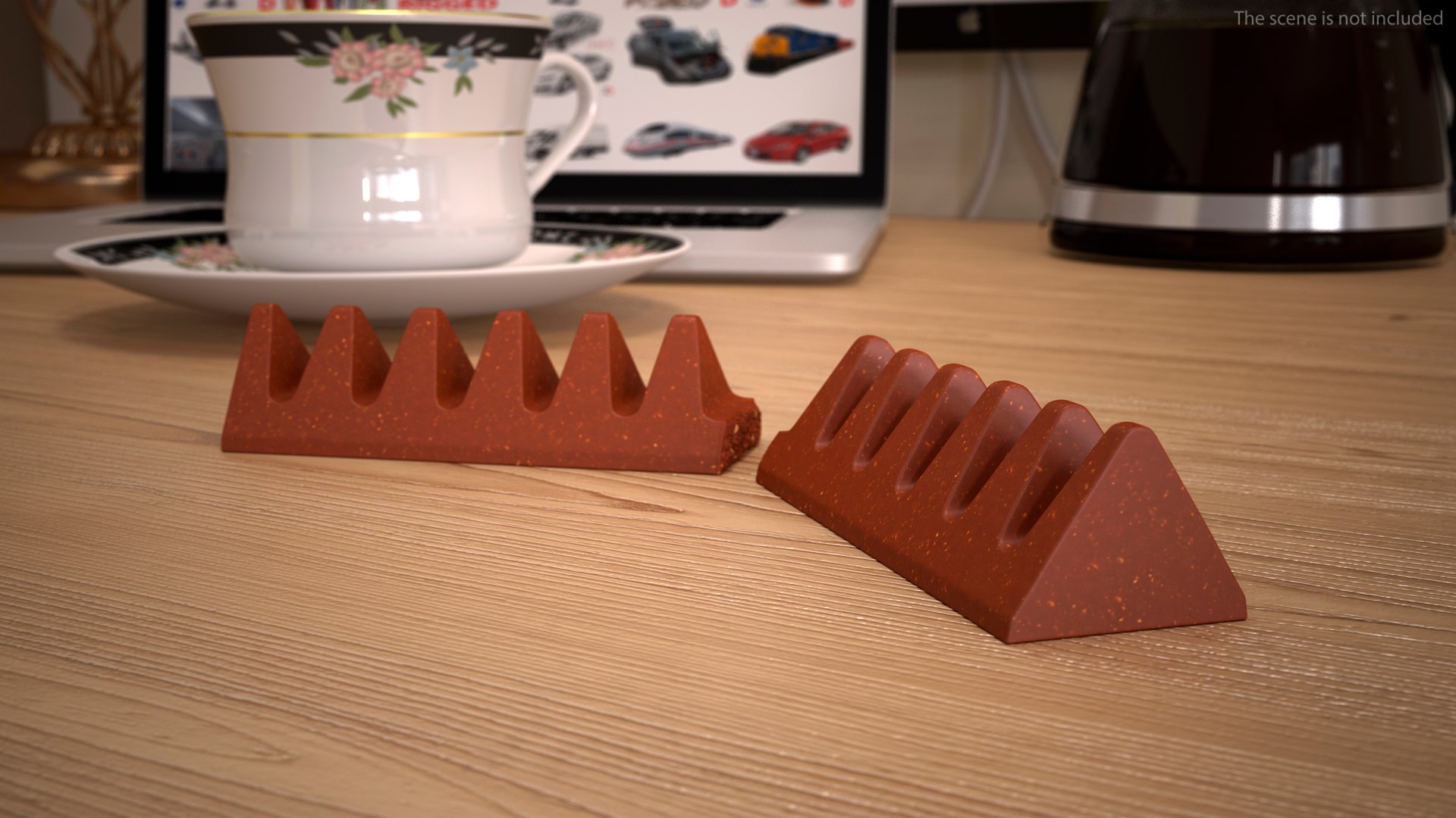 Milk Chocolate Broken Bar 3D Model - TurboSquid 1769352