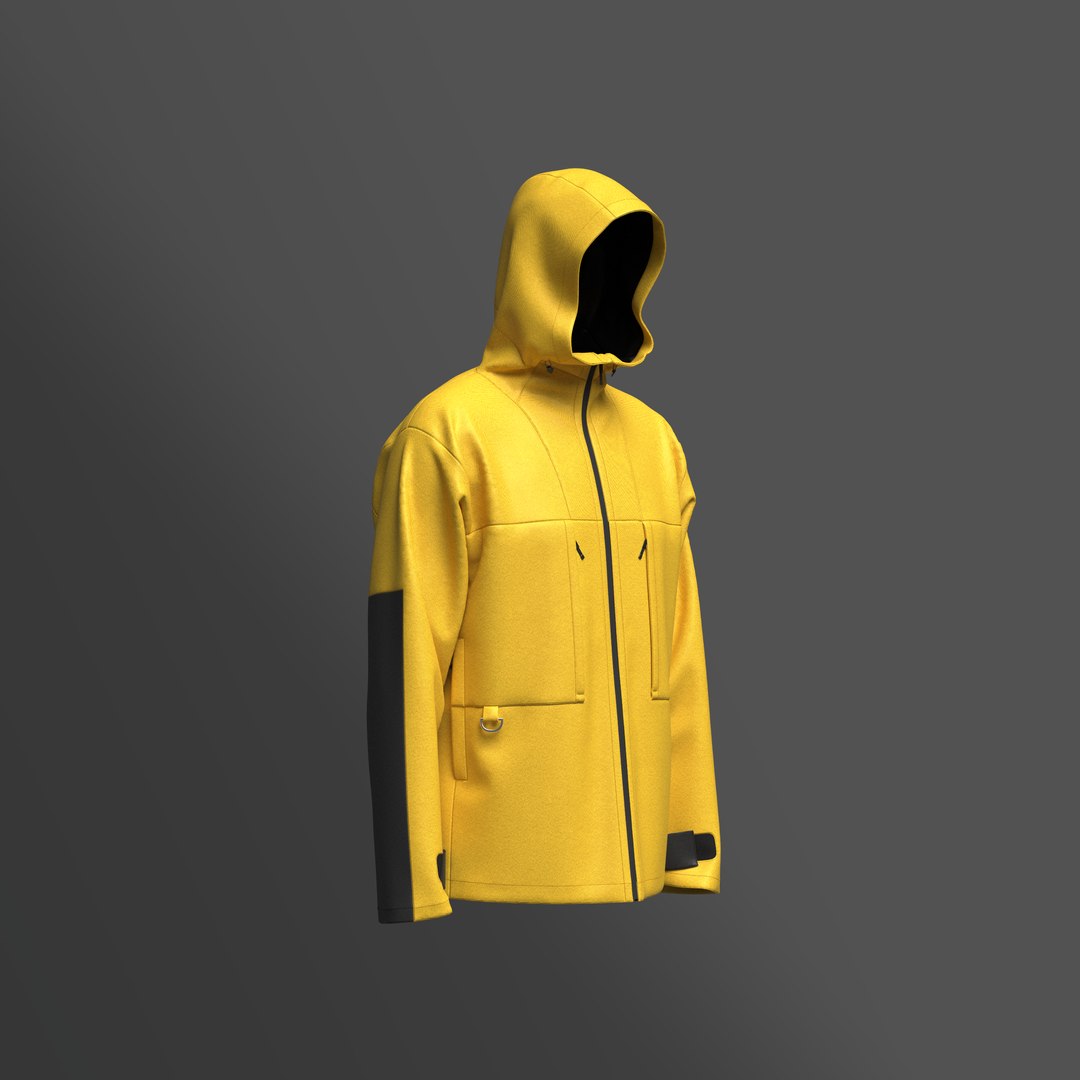 3D SOFTSHELL JACKET 3D Model - TurboSquid 2235597