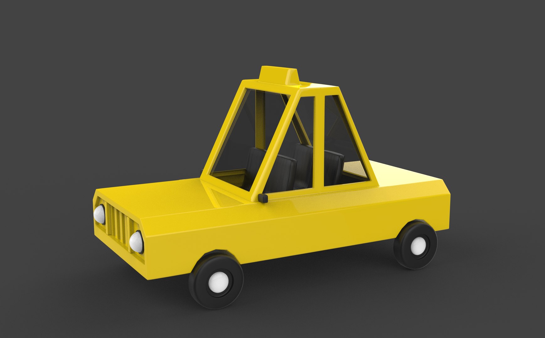 Taxi 3d Model 3D Model 3D - TurboSquid 2345125