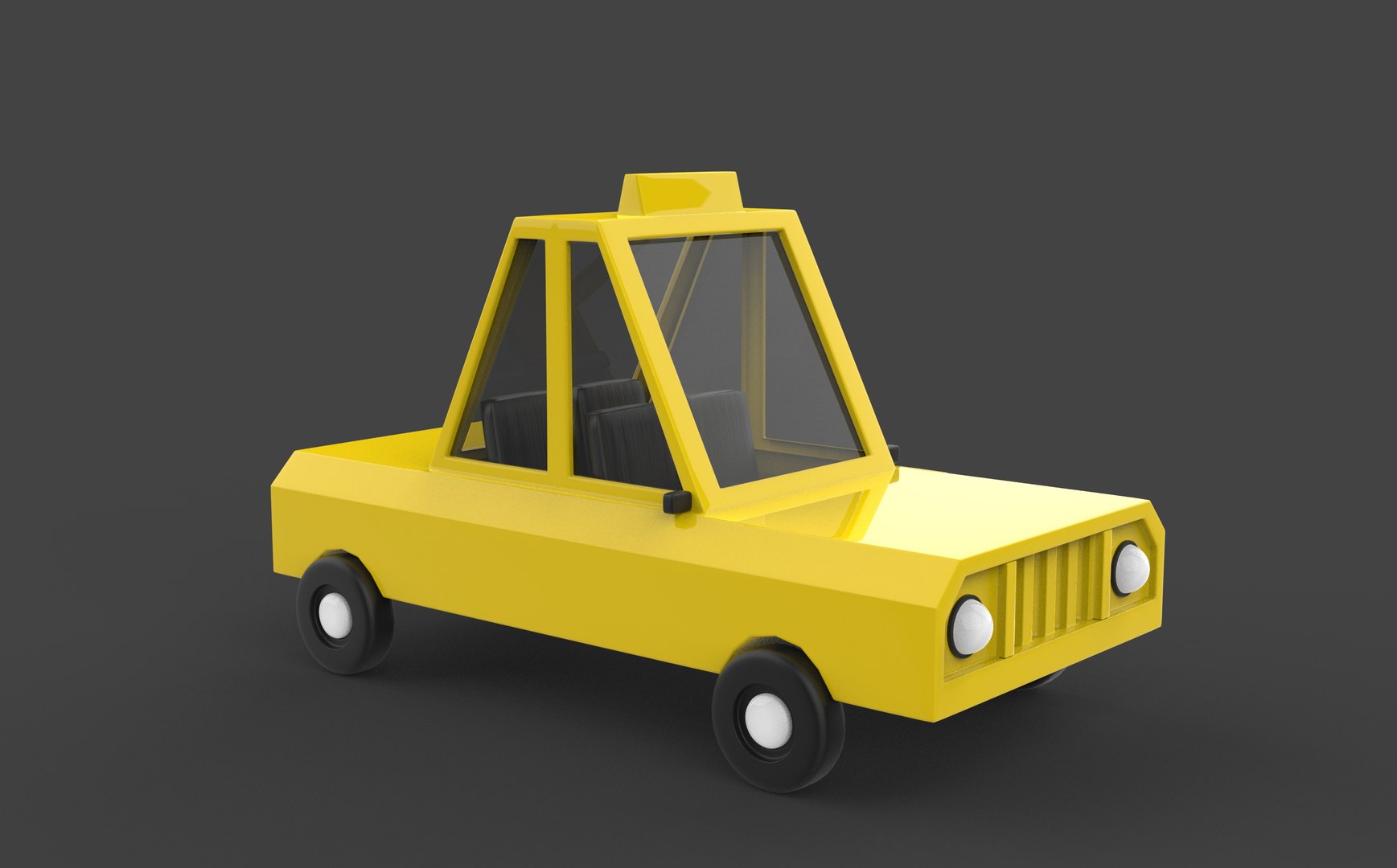 Taxi 3d Model 3D Model 3D - TurboSquid 2345125