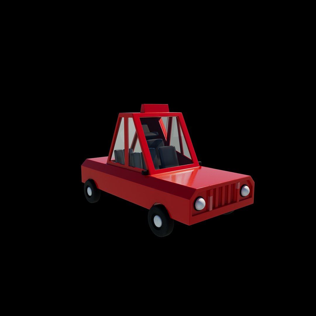 Taxi 3d Model 3D Model 3D - TurboSquid 2345125