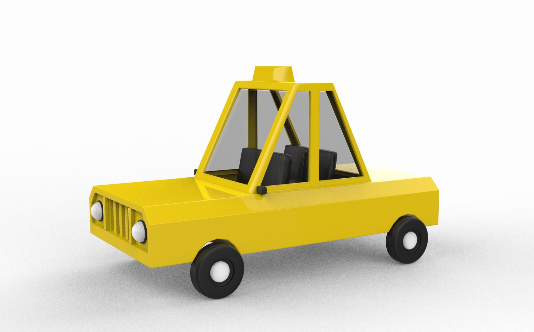 Taxi 3d Model 3D Model 3D - TurboSquid 2345125