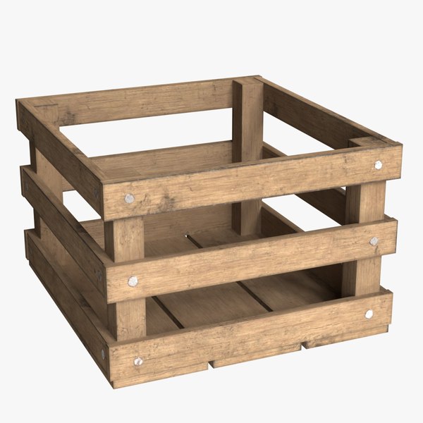 modelo 3d Wooden Crate - TurboSquid 2014865