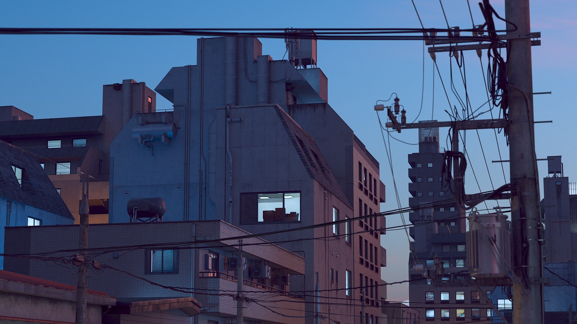 Suburbs Street Night 3D Model - TurboSquid 2118785