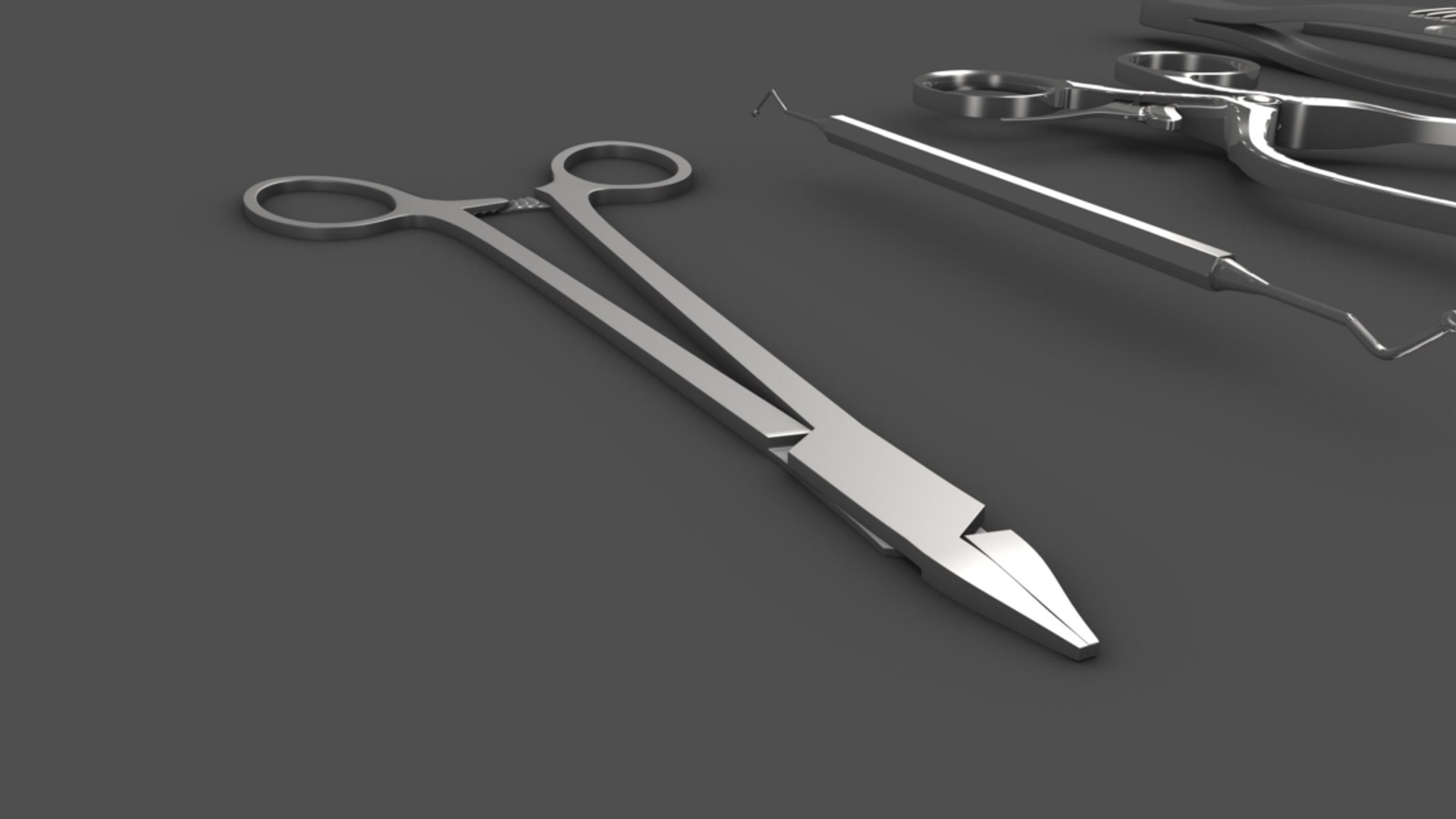 Surgical Instrument 3D Model - TurboSquid 1261534