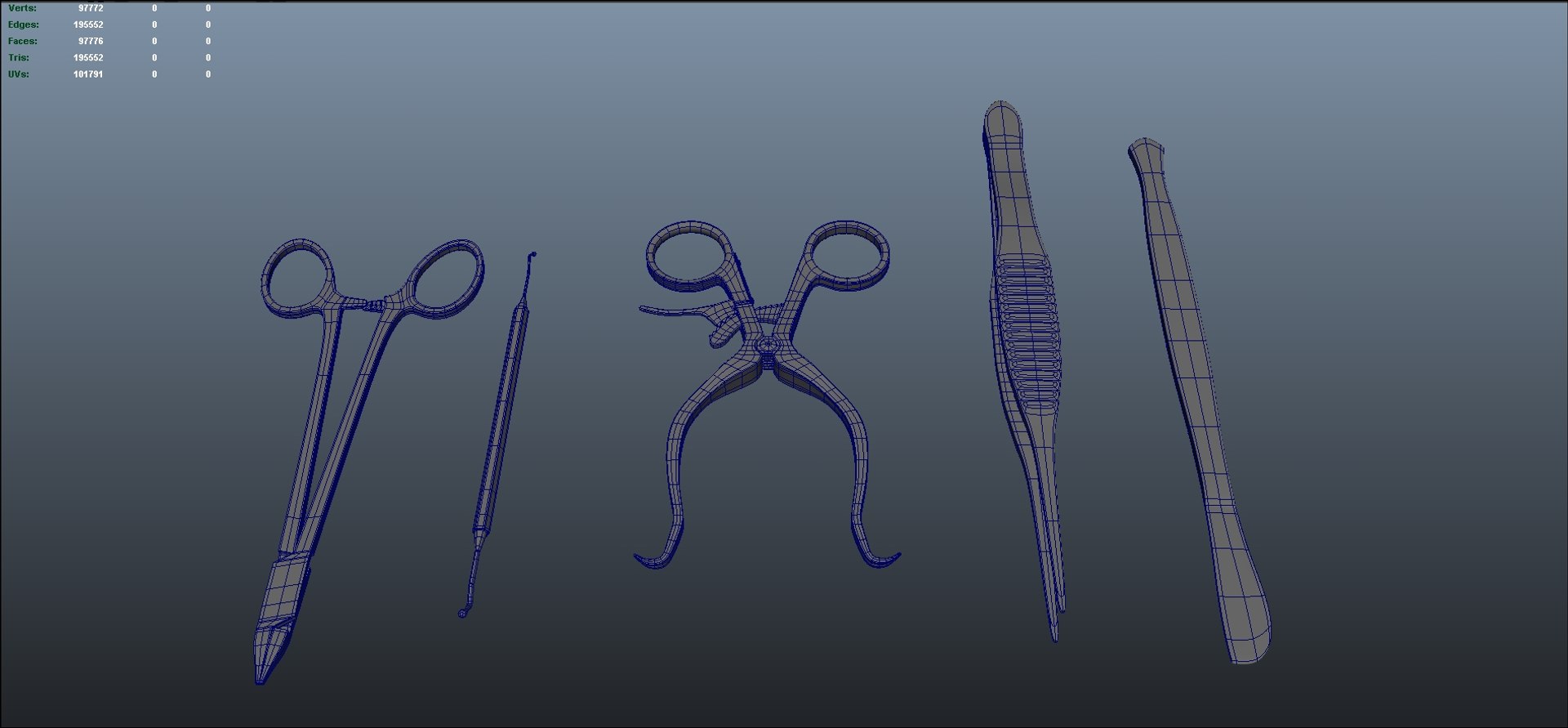 Surgical Instrument 3D Model - TurboSquid 1261534