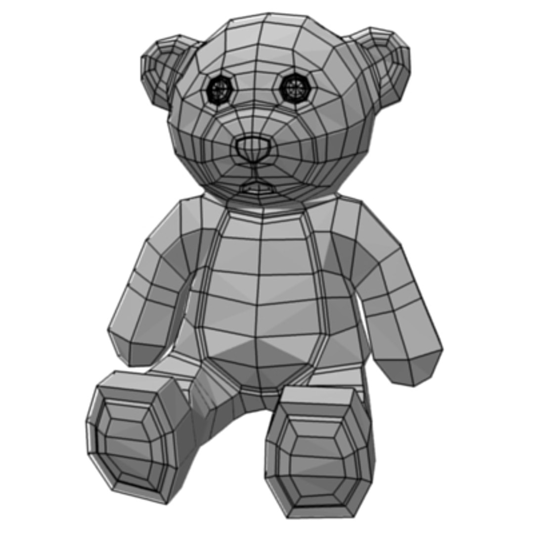 3ds Teddy Bear