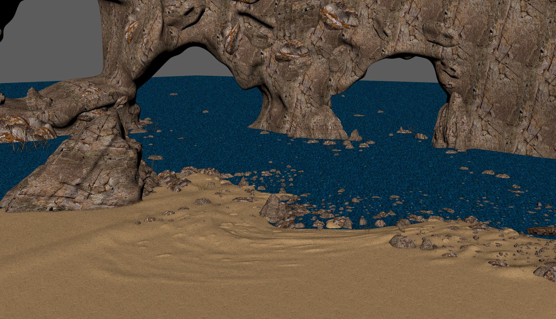 3D Cave Landscape Nature - TurboSquid 1520141