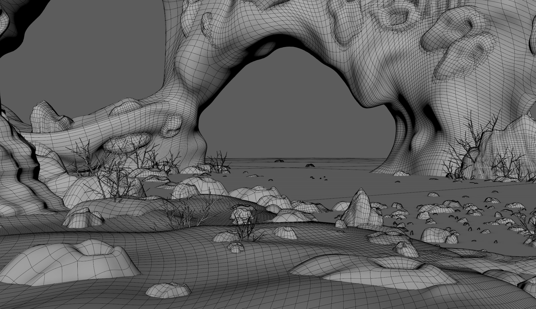 3D Cave Landscape Nature - TurboSquid 1520141